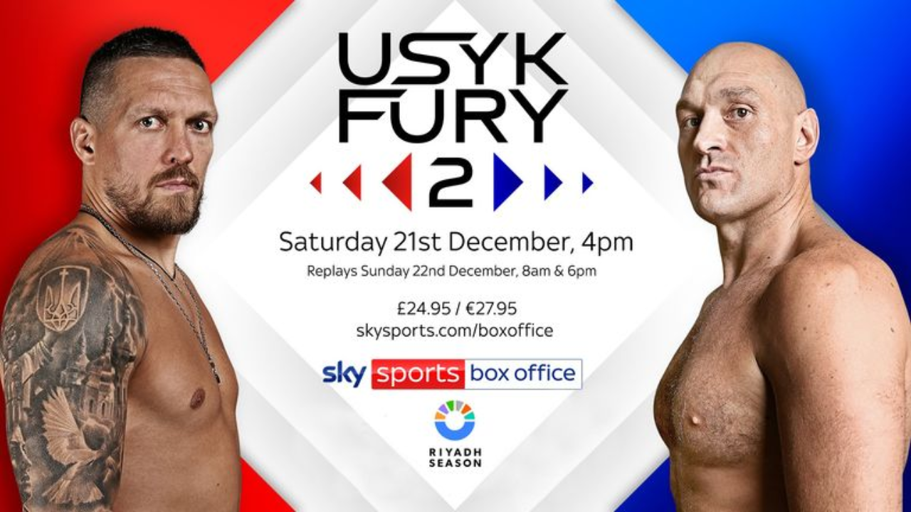 Oleksandr Usyk vs Tyson Fury 2 Tale of the Tape, Undercard, & Breakdown ...
